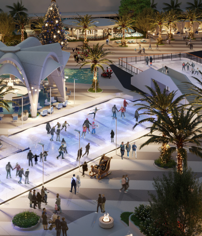 Oasis Ice Rink - Fontainebleau Las Vegas